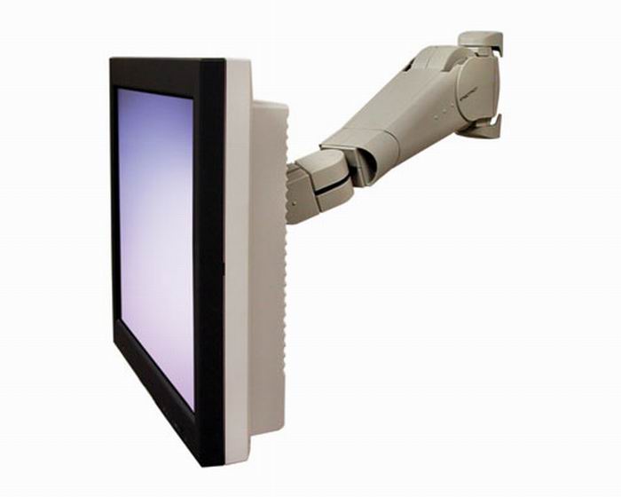 Ergotron 400 Series Wall Monitor Arm grey monitor kar - ITCapital